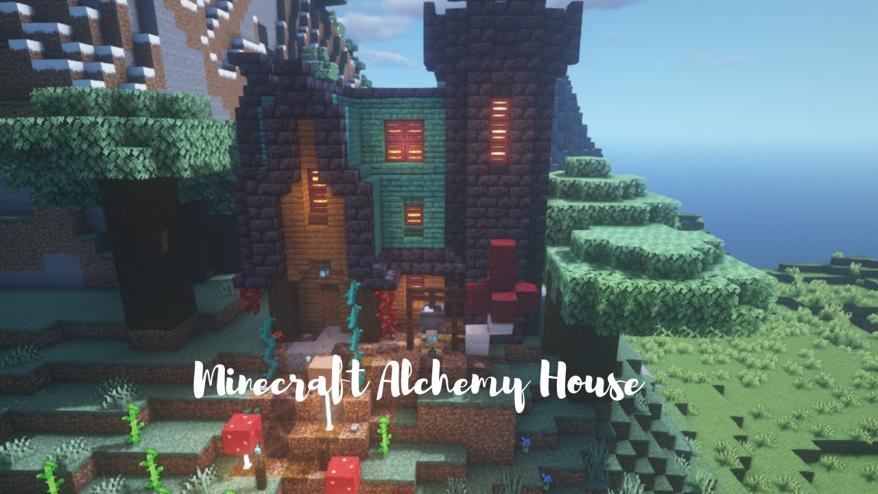 Minecraft Alchemy House Timelapse | Village Series Ep 3 - YouTube