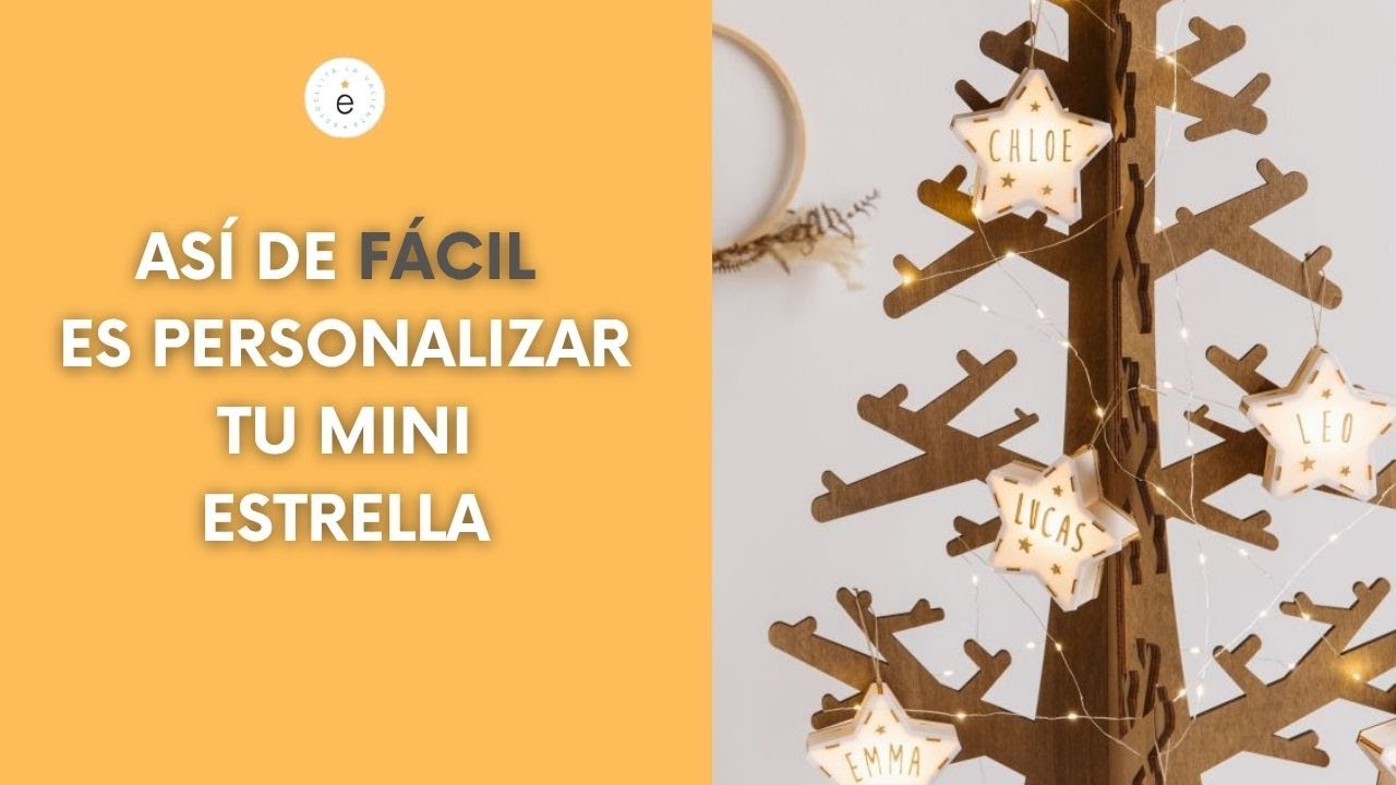 Cómo personalizar tu mini estrella personalizable - YouTube