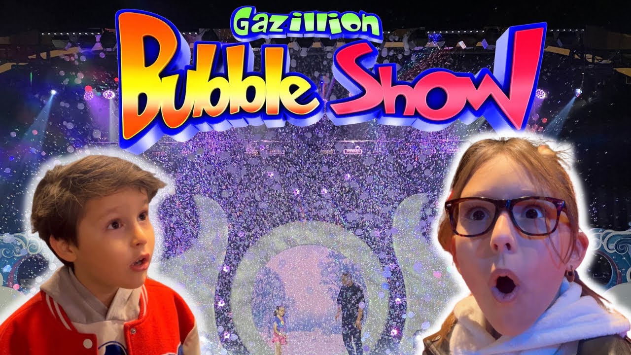 Gazillion Bubble Show Review!! - YouTube
