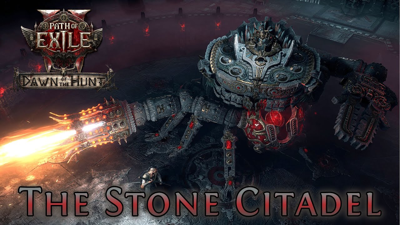 Stone Citadel (Doryani) - PoE 2 Dawn of the Hunt - YouTube