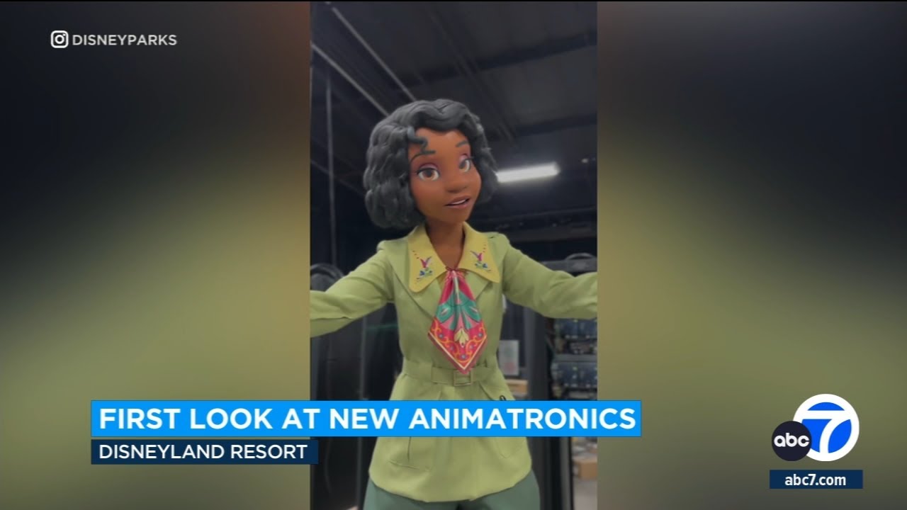 Close look of new Tiana animatronic princess coming to Disney parks ...