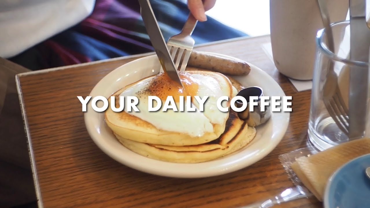 #396【YOUR DAILY COFFEE】is lookin' good ! ユアデイリーコーヒーでパンケーキの朝食を【vlog ...