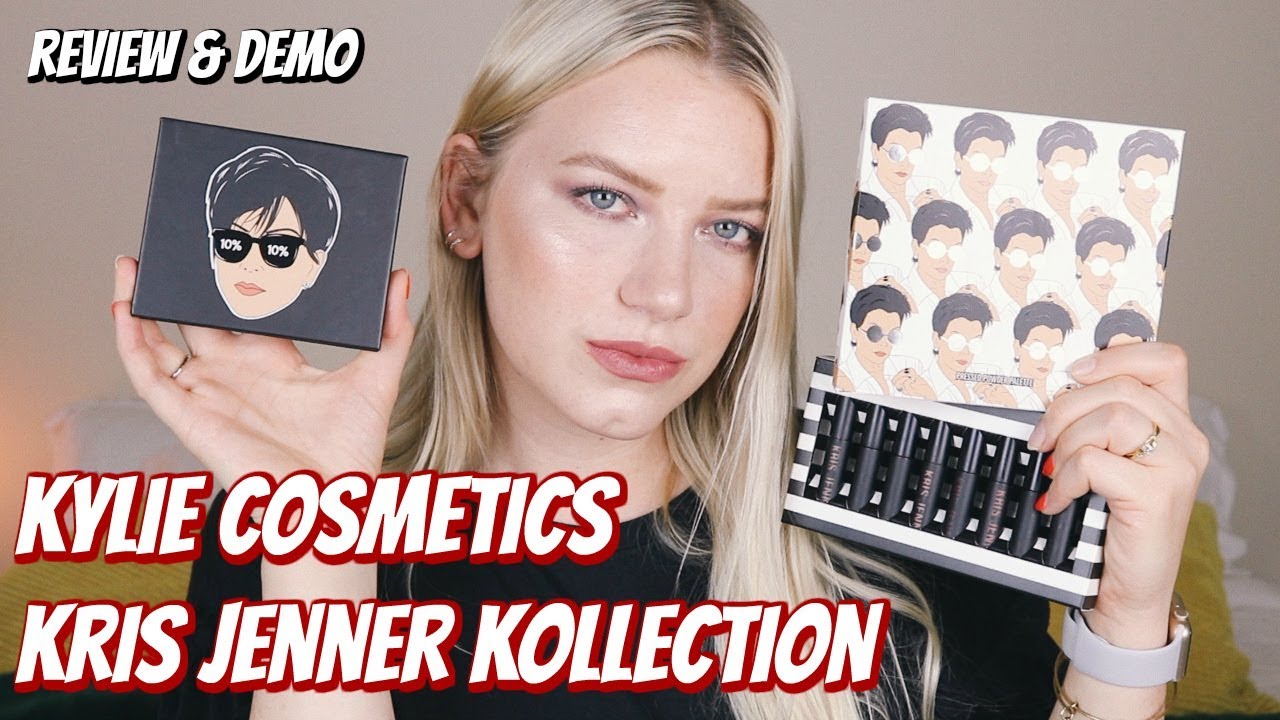 OMG! KRIS JENNER KOLLECTION REVIEW & DEMO \\ KYLIE COSMETICS ...
