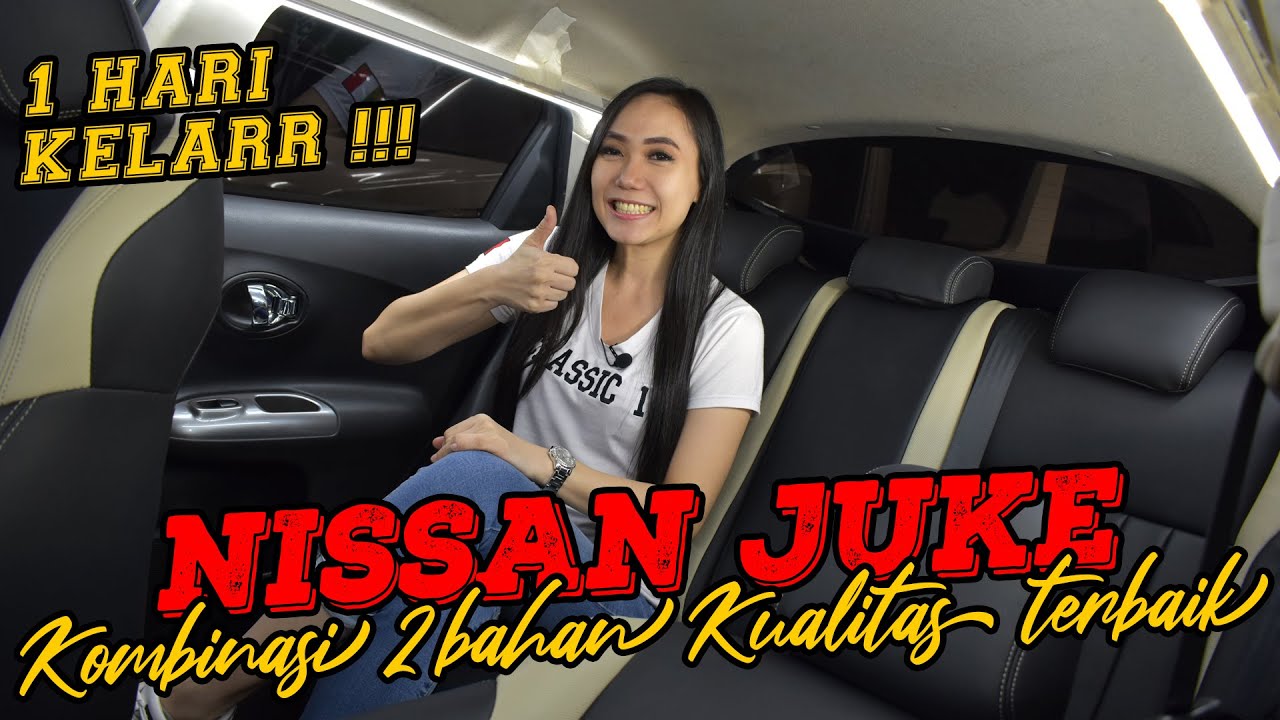 Nissan Juke jok kulit mobil kombinasi bahan kulit microfiber dan ...