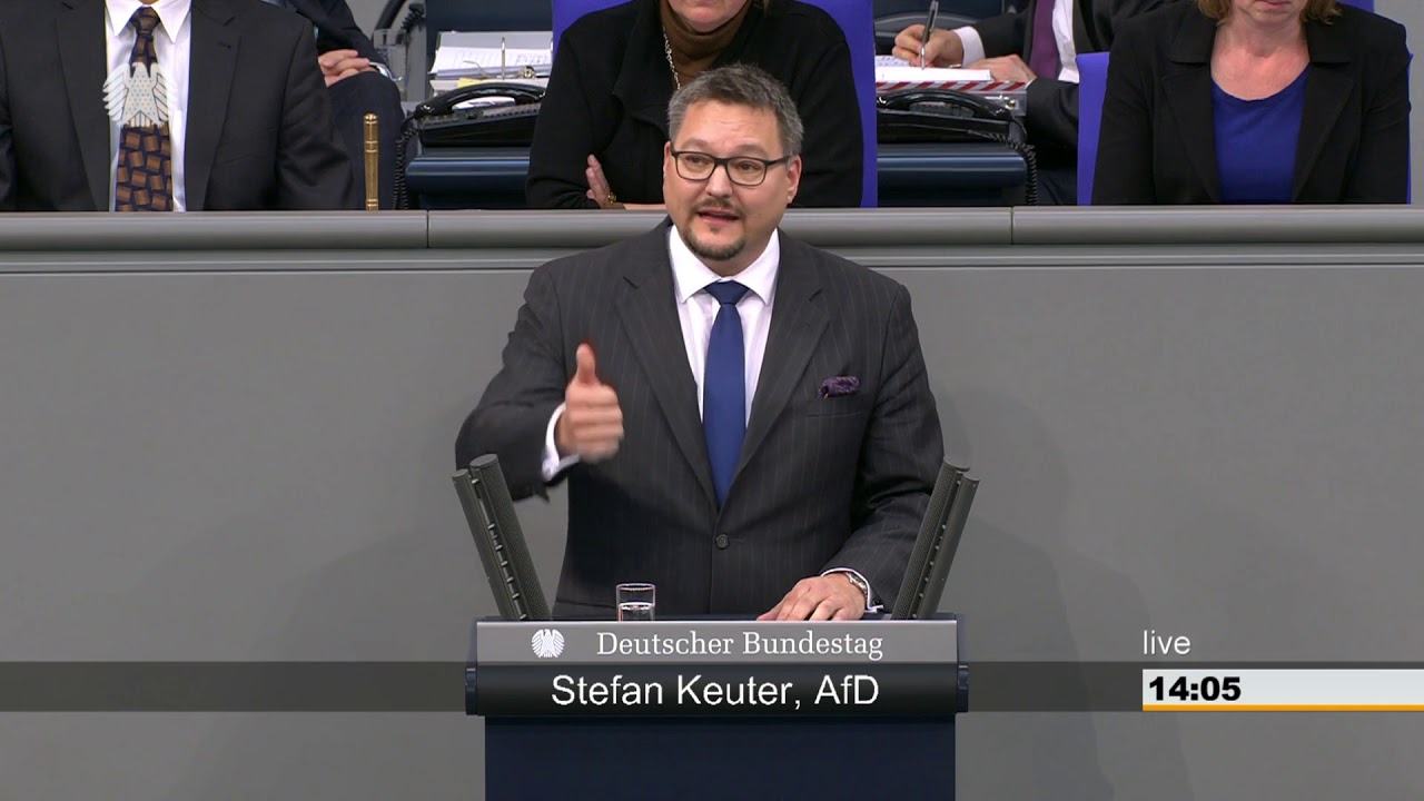 Bundestag * Stefan Keuter AfD * Diätenerhöhung * schämen sie sich nicht ...