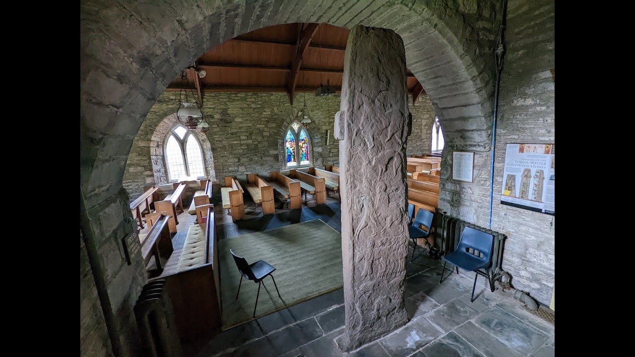 Pictish Stone/Fowlis Wester Church - YouTube