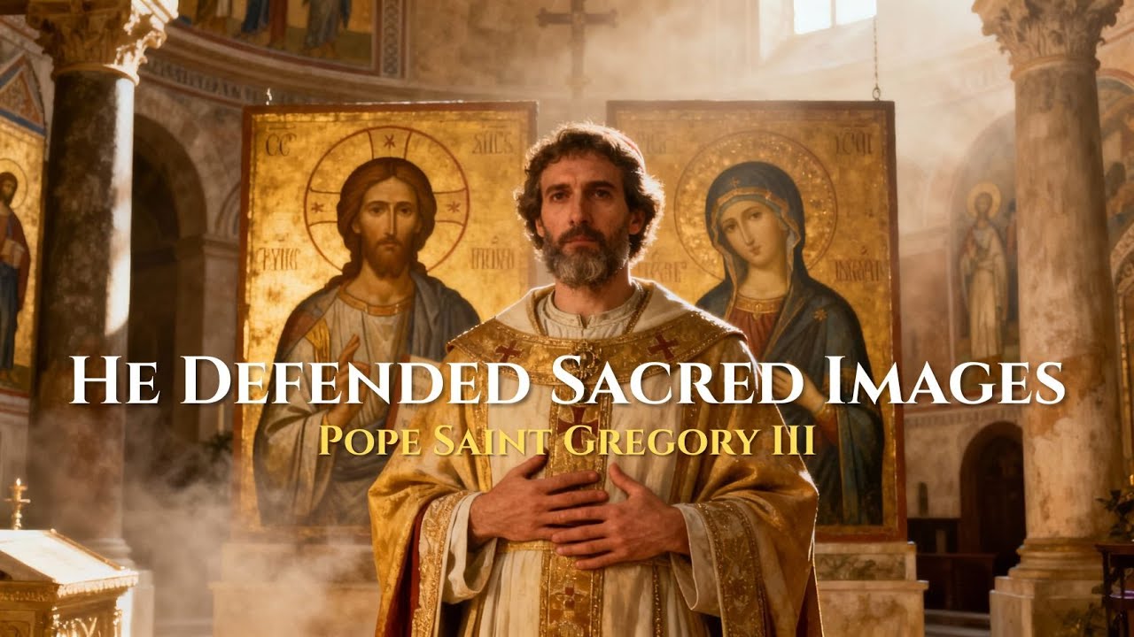 He Defended Sacred Images | The Courage of Pope Saint Gregory III - YouTube