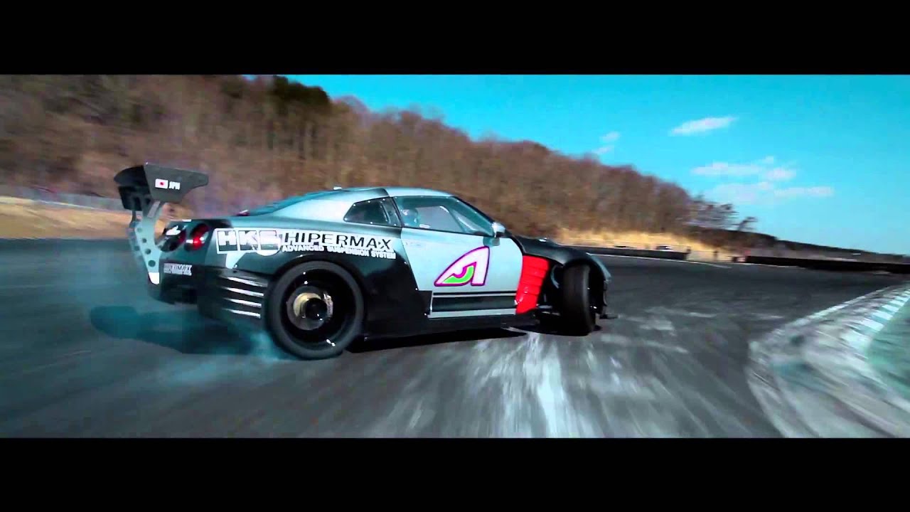 Daigo Saito's 1000HP HKS R35 GTR Formula D Shakedown - YouTube