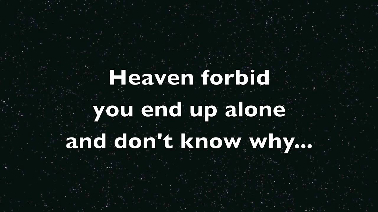 Heaven Forbid lyrics - YouTube