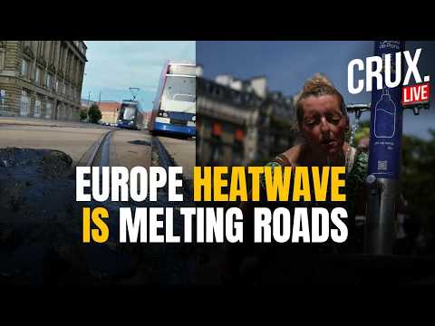 Europe Heatwave 2026 LIVE | Record Temperatures MELT Roads, Traffic Lights | Germany | France