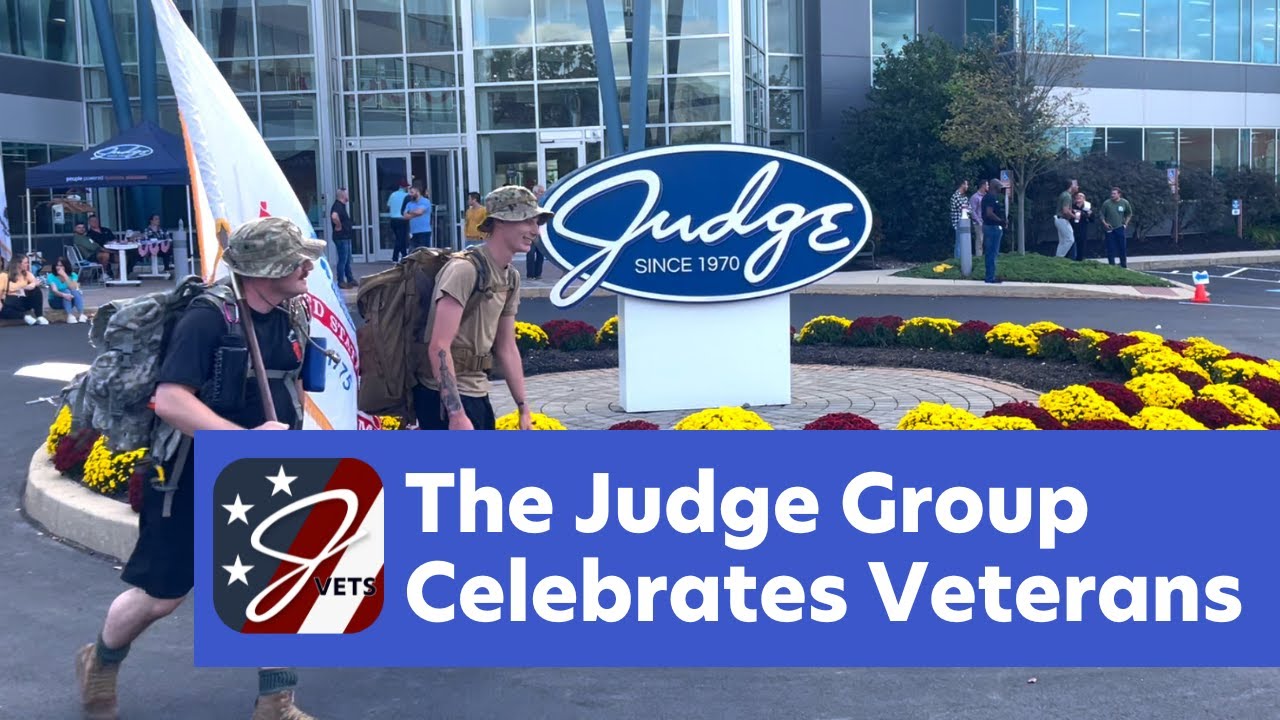 The Judge Group Celebrates Veterans - YouTube