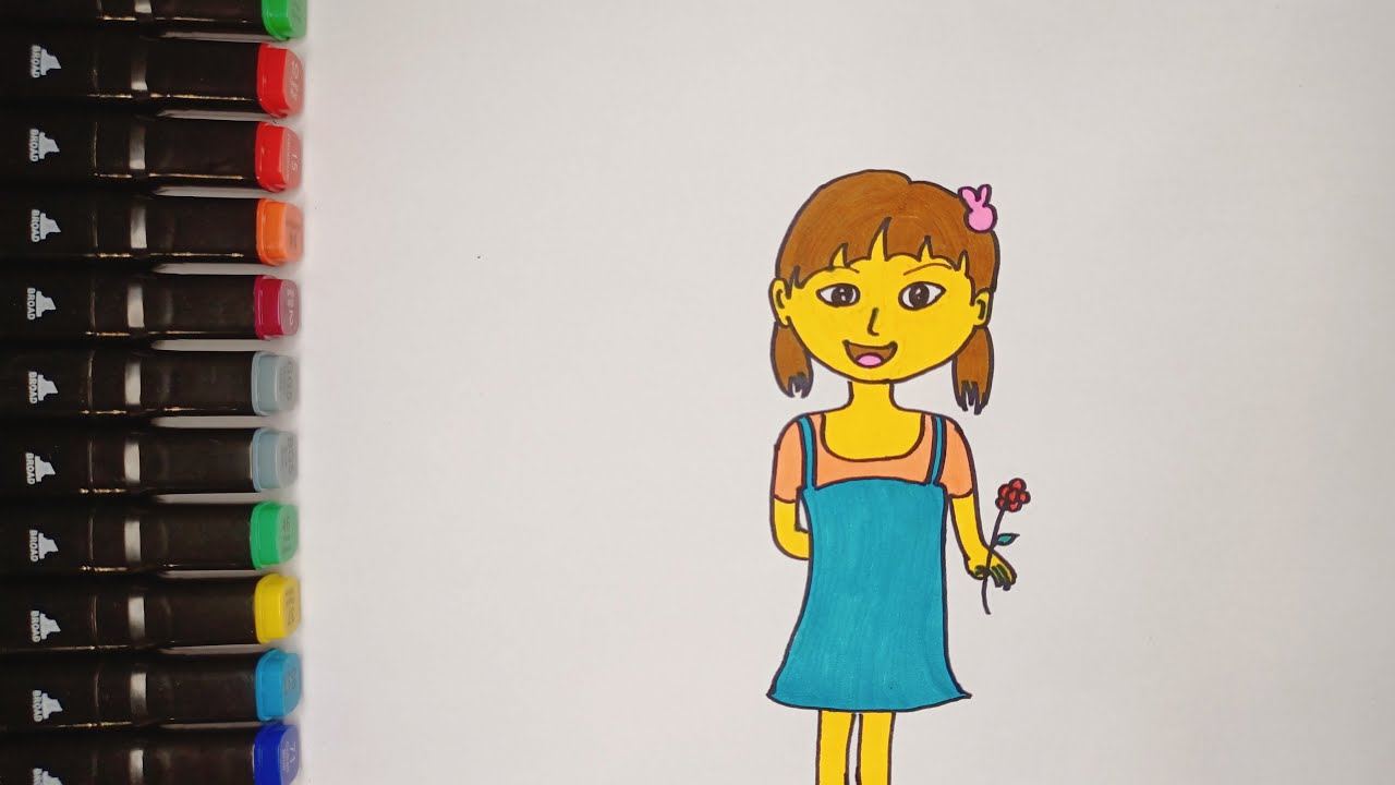 How To Draw Tian Tian || Menggambar Dan Mewarnai Karakter Tian Tian ...