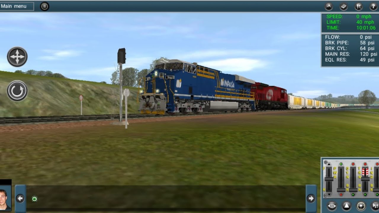 trainz simulator Brazil: trem de celulose (L84) com a es44aci da inpasa ...