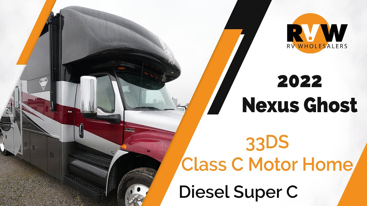 2022 Nexus Ghost 33DS Class Super C Motor Home - YouTube