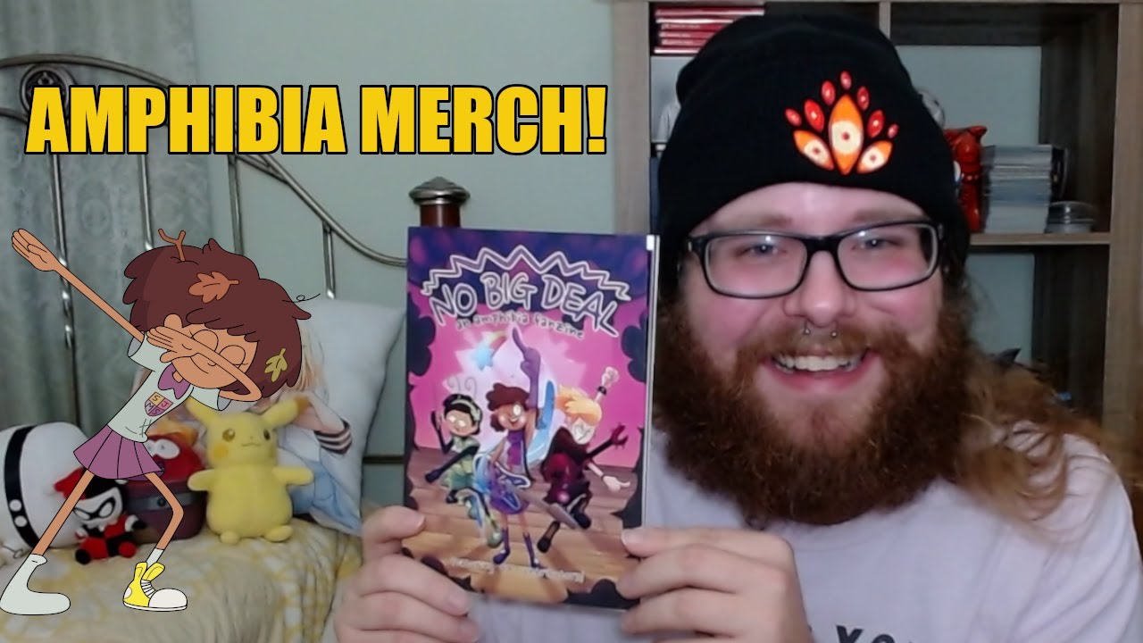 Awesome Amphibia Merch! No Big Deal Fan Zine Unboxing! - YouTube