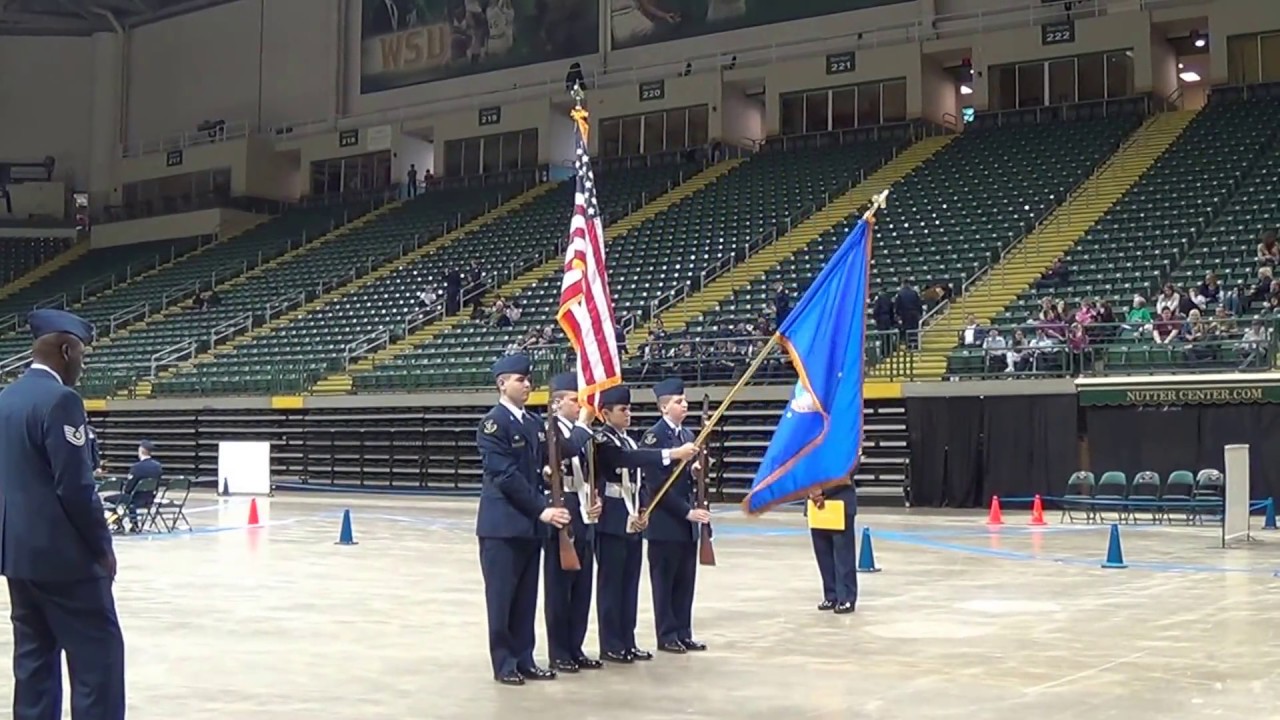 OTHS AFJROTC Competition Color Guard - 2nd Place at Nationals - March ...