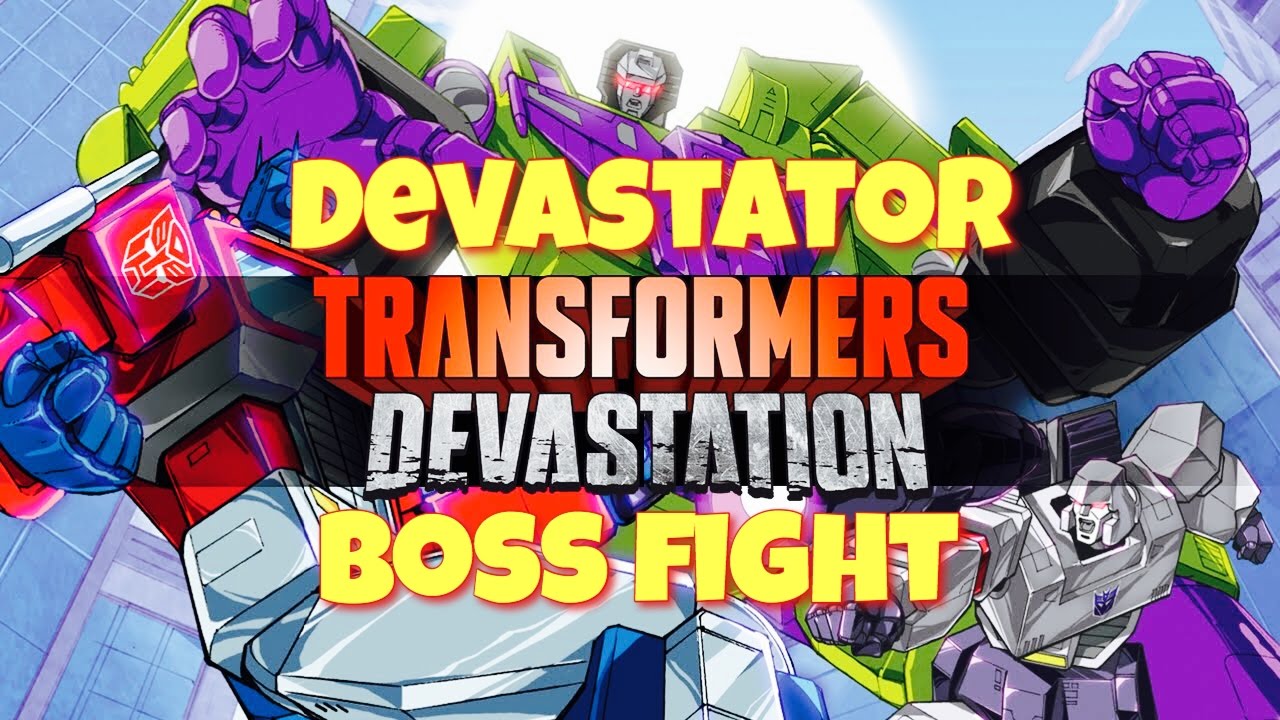 TRANSFORMERS DEVASTATION : DEVASTATOR BOSS FIGHT - YouTube