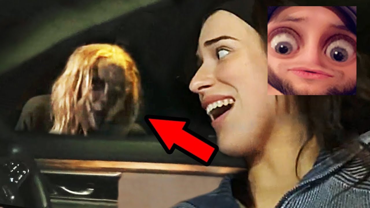 Reacting To 10 SCARY Videos For YOU - YouTube
