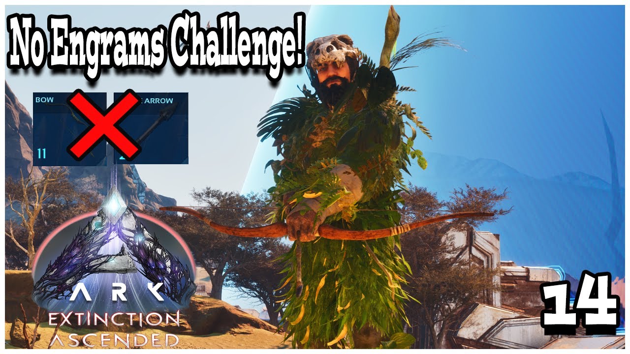 🛑NO ENGRAMS Challenge!🛑 Ark: Survival Ascended Extinction! Looking for ...