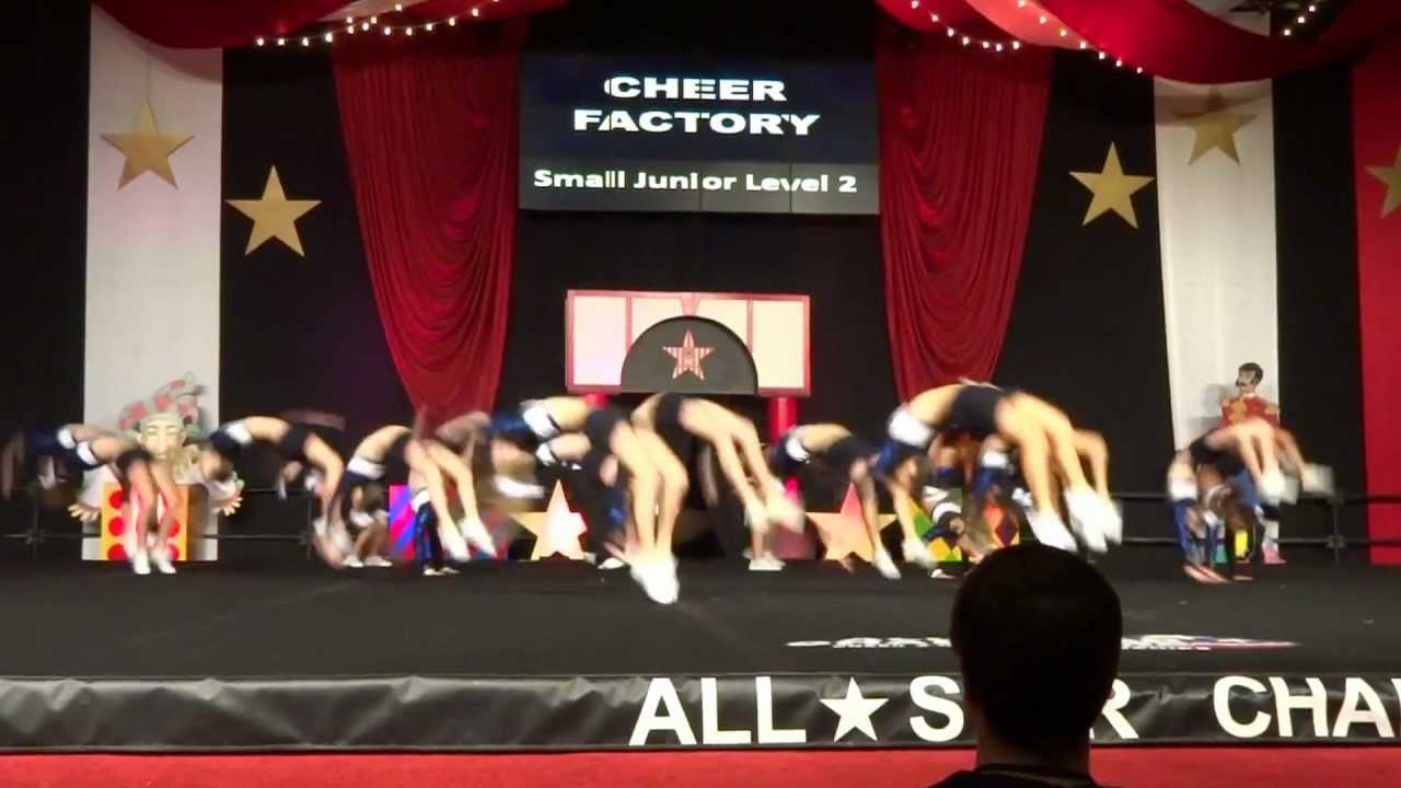 2012 Battle Under the Big Top - Cheer Factory - YouTube