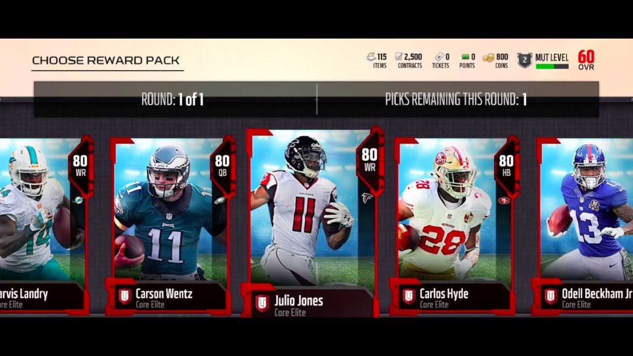 Madden 18 Pack Opening ! Elite pulls, G.O.AT Edition - YouTube