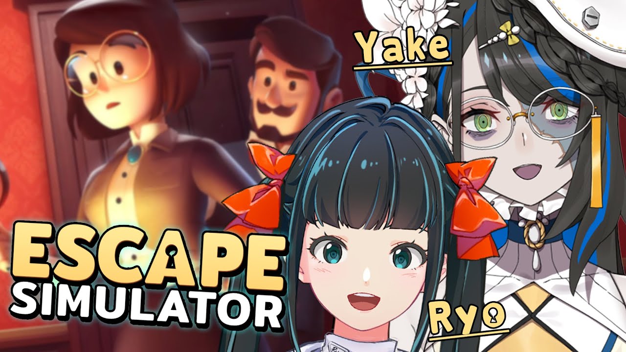 【Escape Simulator】看智慧過於常人的美少女玩模擬密室脫逃 ft.盛夏微涼Ryo - YouTube