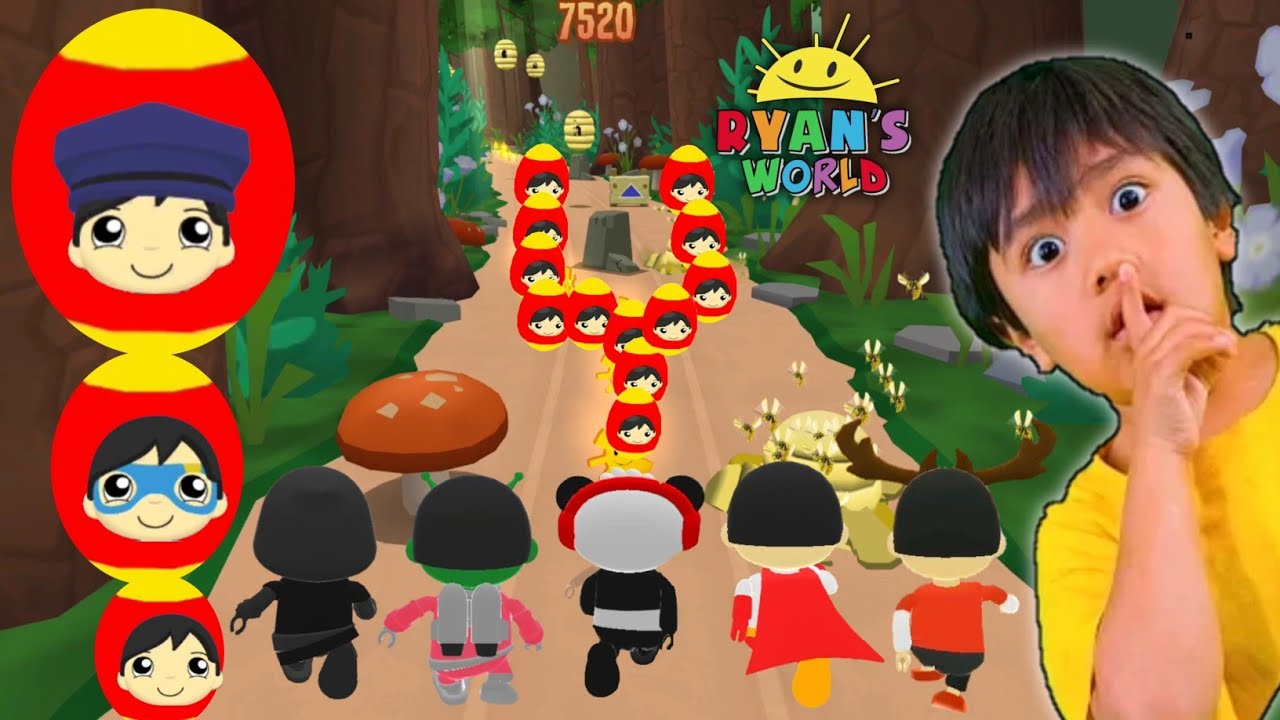 Tag with Ryan - Red Titan 🆚 Stealth Ninja 🆚 Reindeer Ryan 🆚 Combo Panda ...