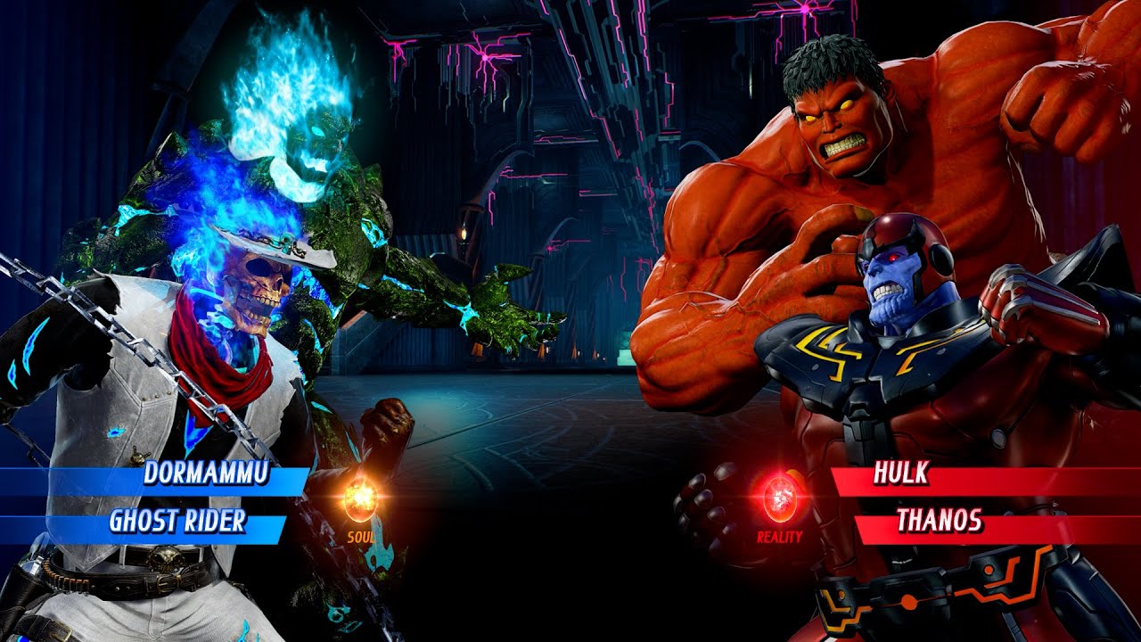 Dormammu & Ghost Rider vs Red Hulk & Red Thanos (Hardest AI) - Marvel ...