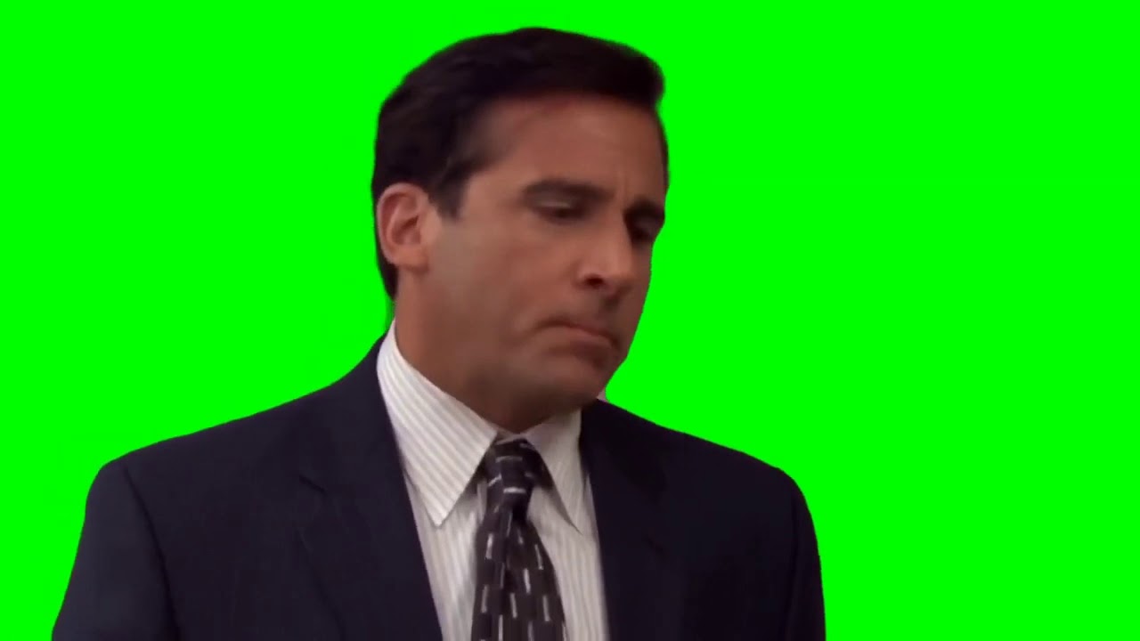 Michael Scott NOOOO MEME GREEN SCREEN Free to use - YouTube