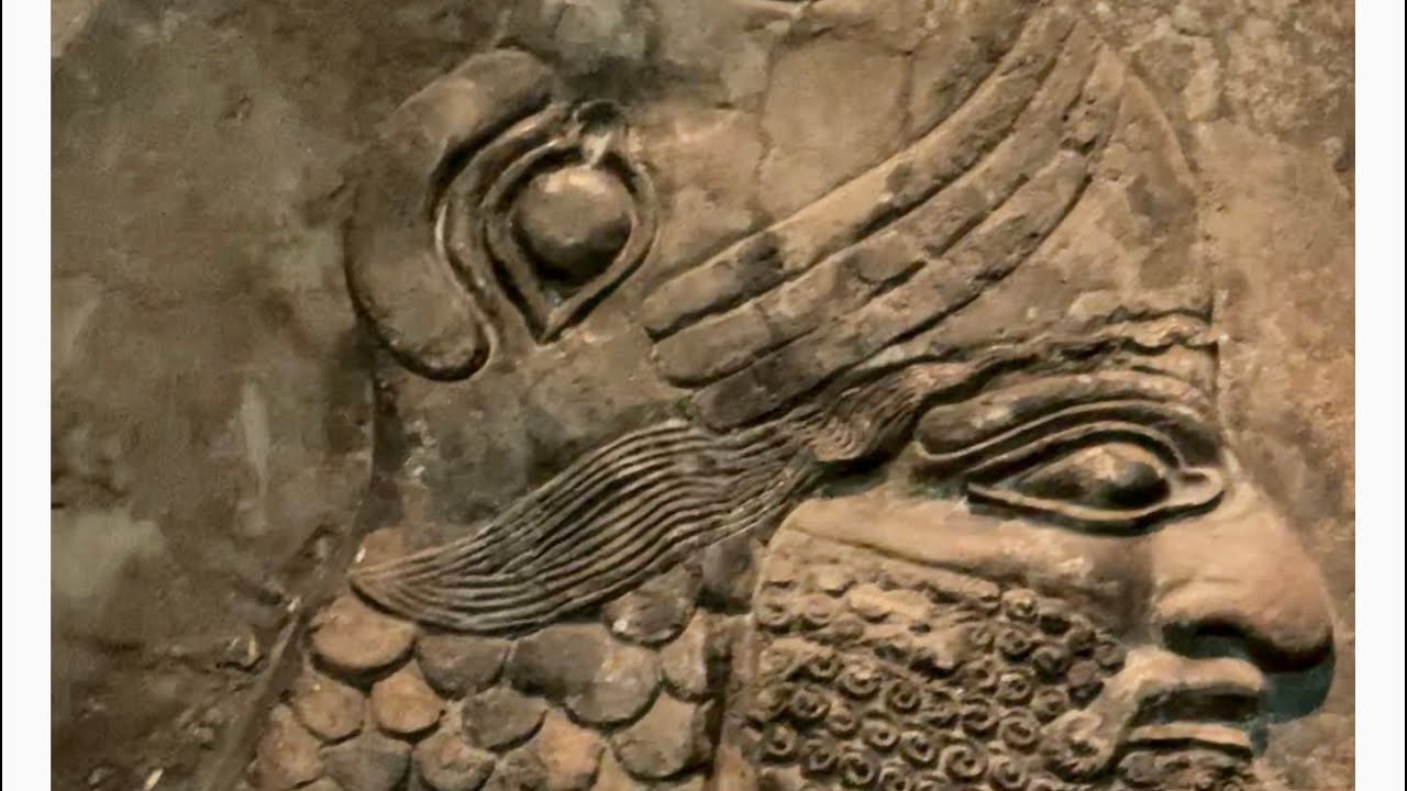 Ancient Artefact The Ninurta temple Sumerian Assyrian 865 BC British ...