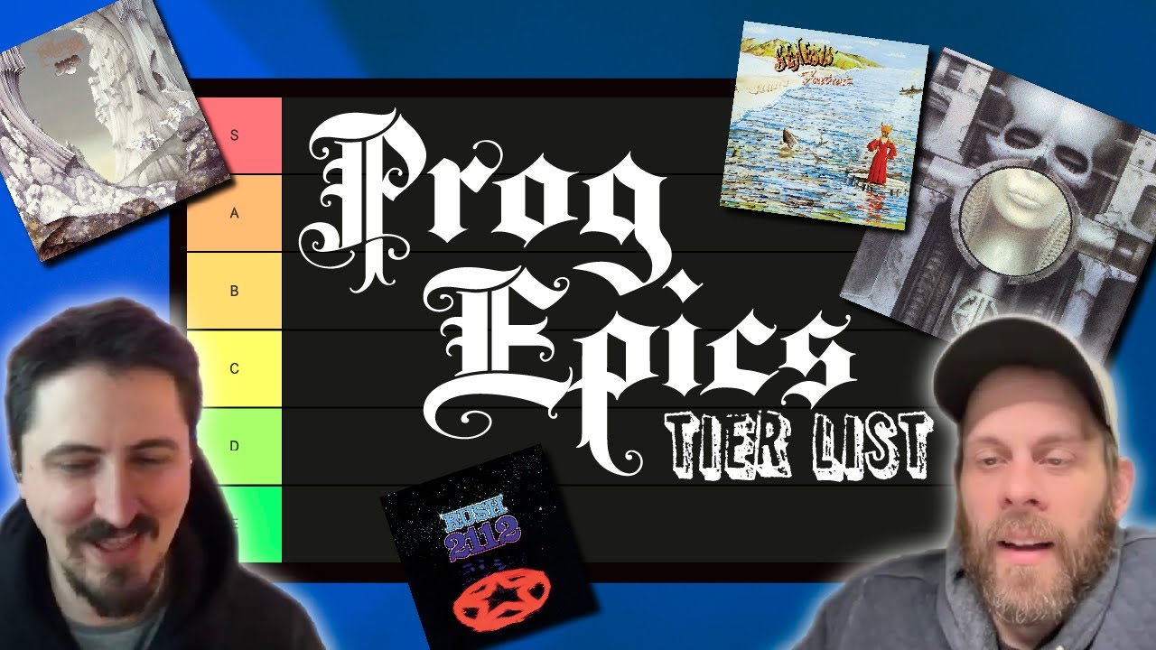 Prog Epics Tier List - YouTube
