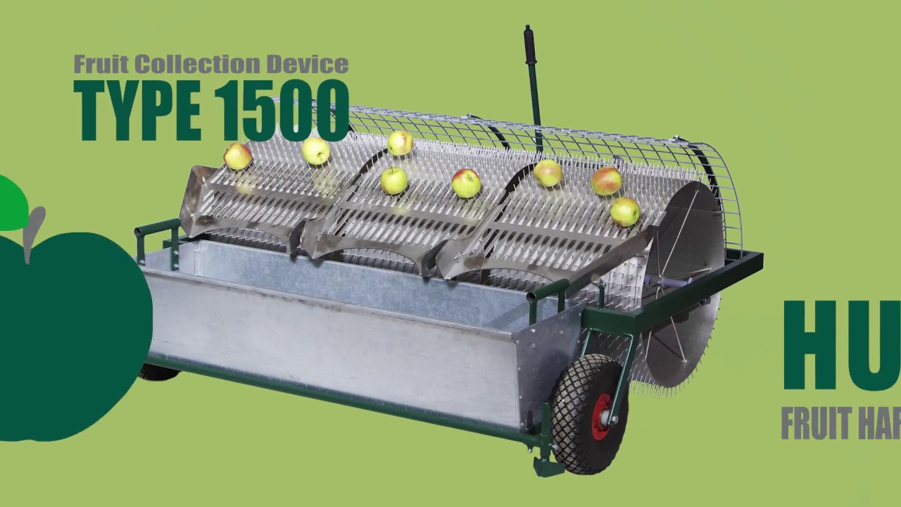 Type 1500 The powered fruit collector does it all - YouTube