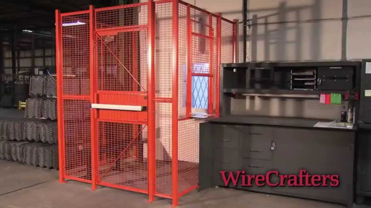 Driver & Building Access Cages by WireCrafters - YouTube