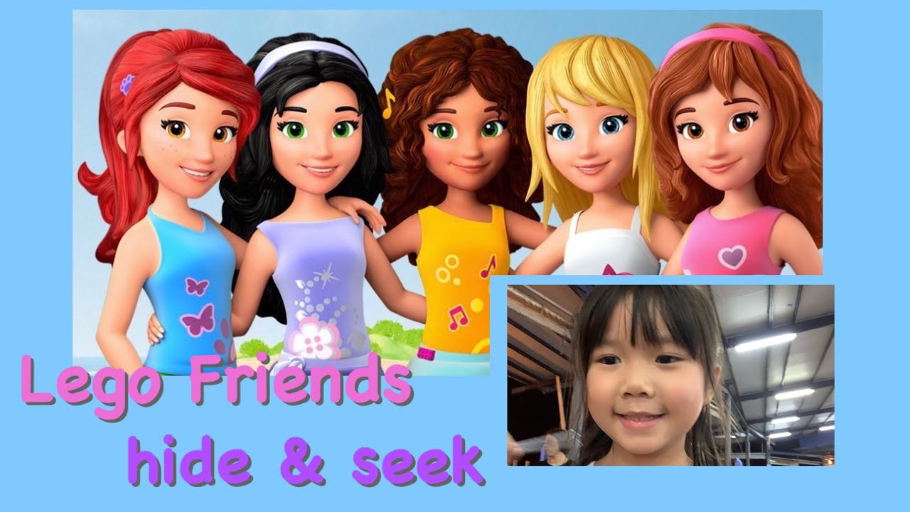 Becky plays Lego Friends hide & seek with mom | pretend play - YouTube