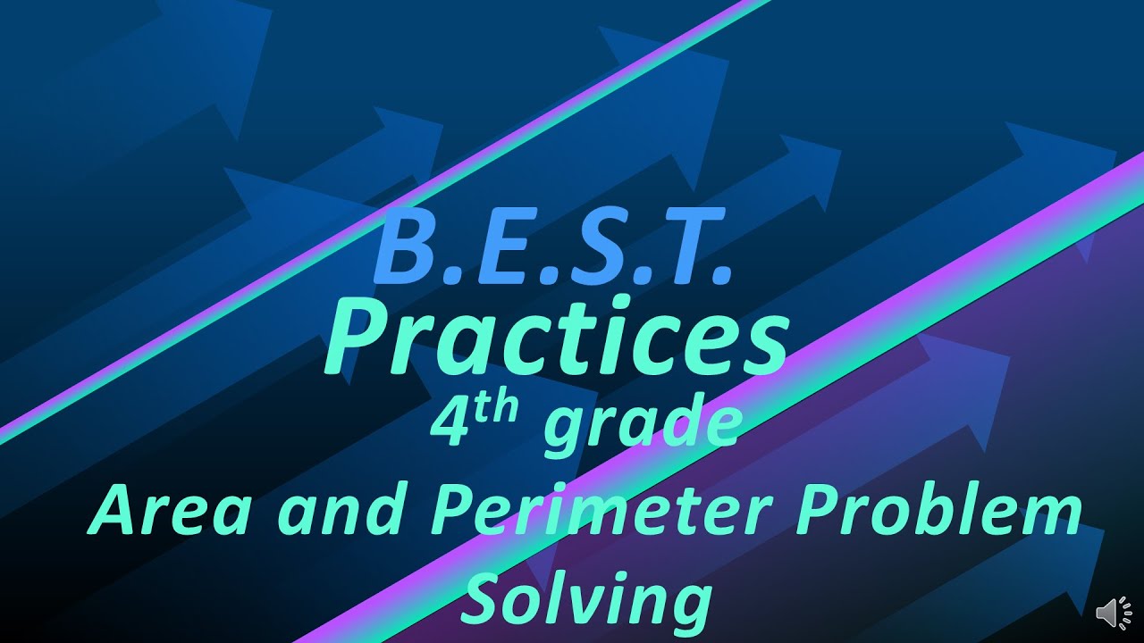 Spanish Best Practices Grade 4-Unit 17 Area and Perimeter Problem ...