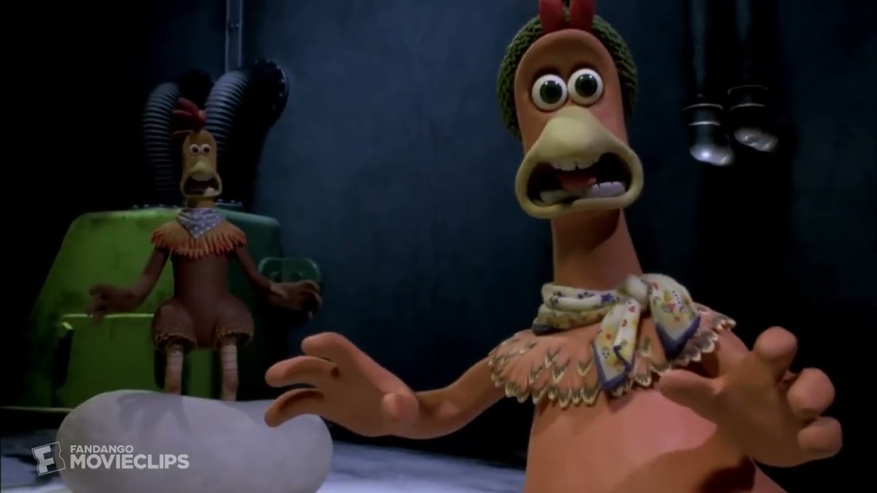 Pie Machine Scene from Chicken Run Scene synced with The Four Seasons ...