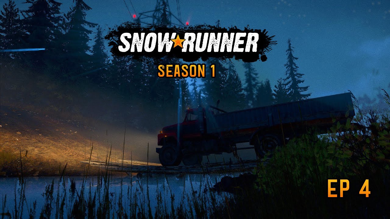 SnowRunner Ep 4 - Fallen Powerline - YouTube