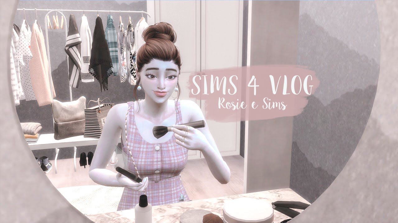 SIMS4 Vlog | Weekend Vlog, Chill Morning, Studying, Eating Outside 심즈4 ...