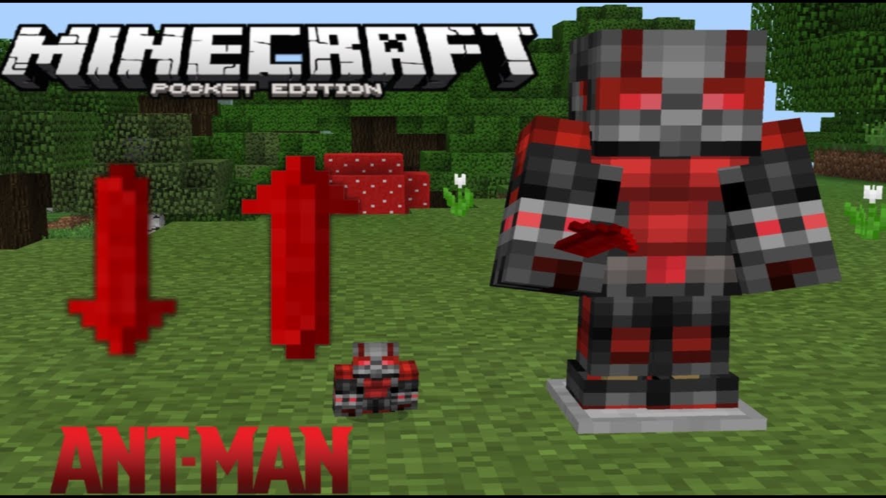 Minecraft: Ant Man In Minecraft?!?! | MC ADD-ON - YouTube
