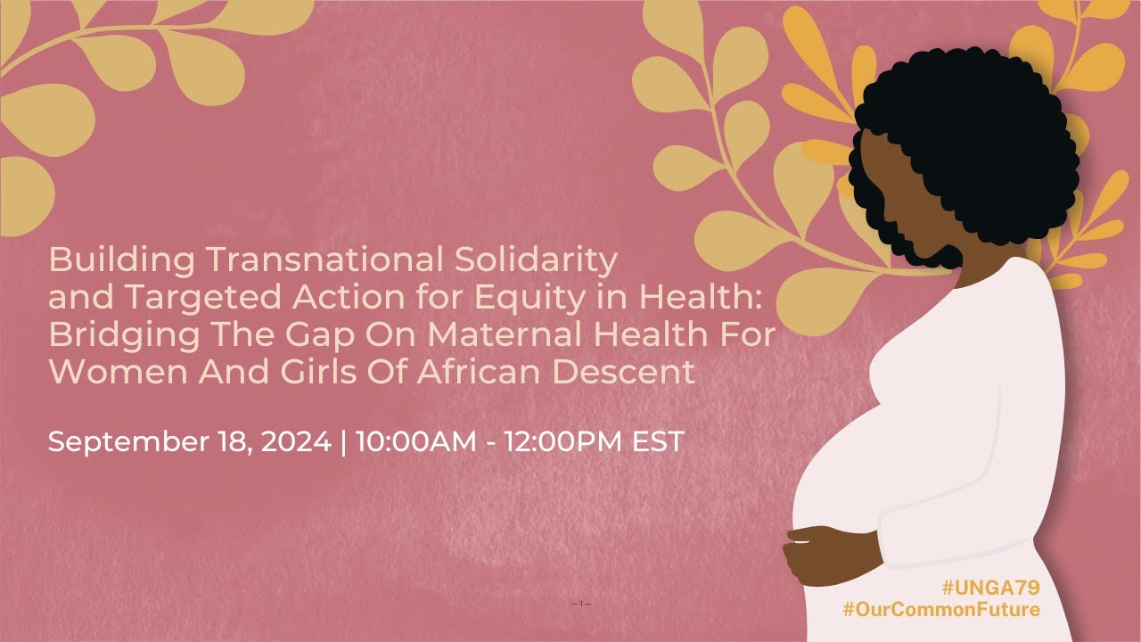 Launching Global Coalition to advance Maternal Health for Women and ...