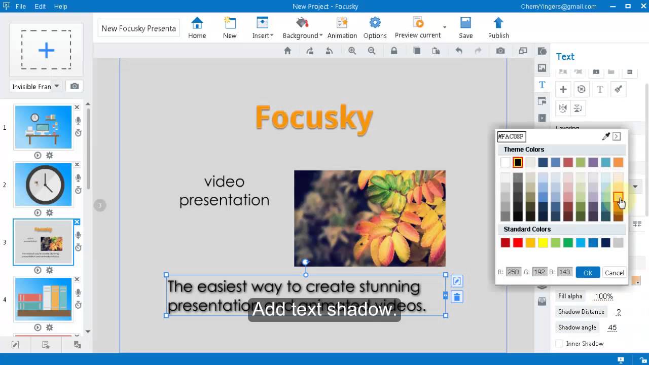 Focusky Tutorial: Add Layout In Paths Makes Your Presentation ...
