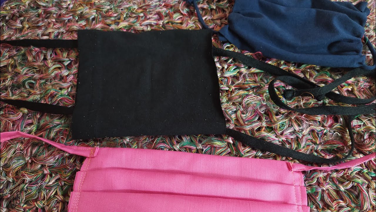 How to make fabric face mask at home | Use cloth face mask | सिर्फ 2 ...