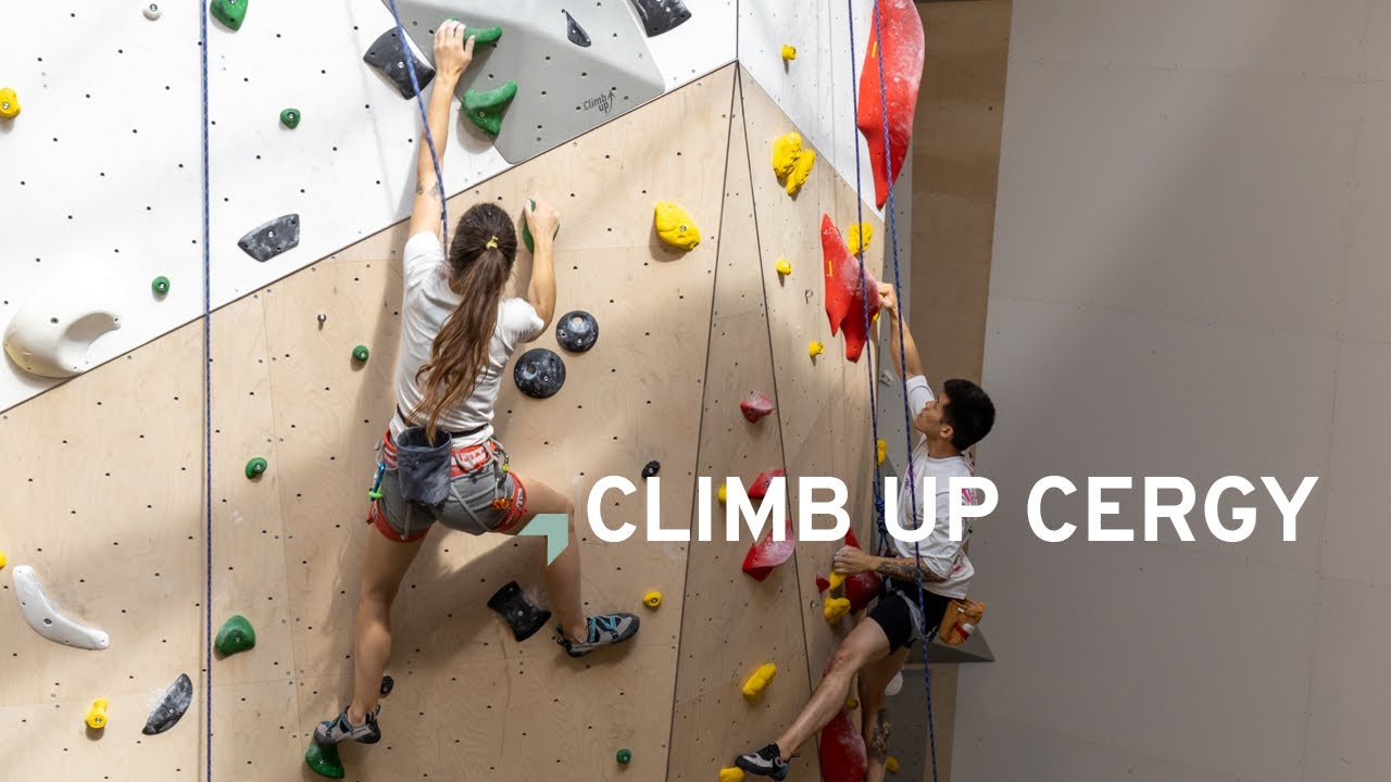 Climb Up Cergy, nouvelle salle d'escalade de voies / blocs / Fun ...
