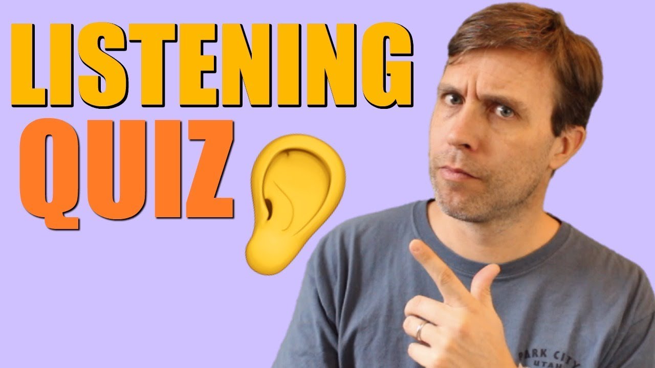 How good are your listening skills? | Comprehension Quiz - YouTube