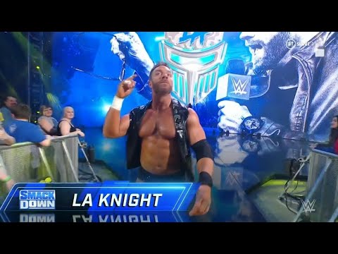 LA Knight Entrance: WWE SmackDown, March 17, 2023 - YouTube