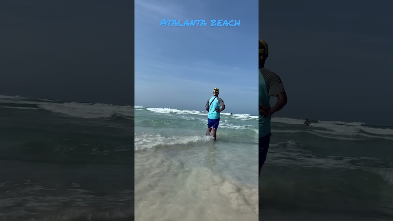 Beautiful beach of Atalanta - YouTube