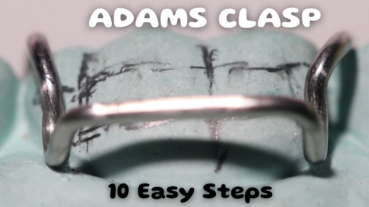 Adams Clasp in Easy Steps 🔵 Step by Step Video - YouTube