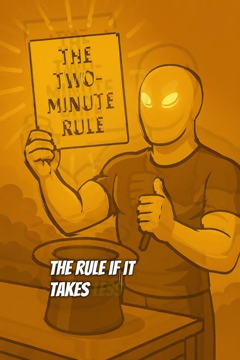 The Two-Minute Rule from Atomic Habits - YouTube
