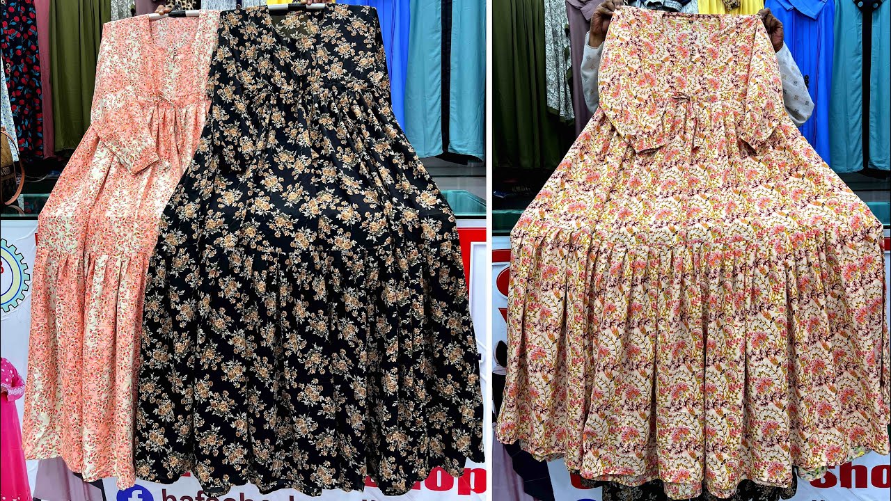 Latest design printed gown borkha collection 2023 || অবিশ্বাস্য সেলে ...