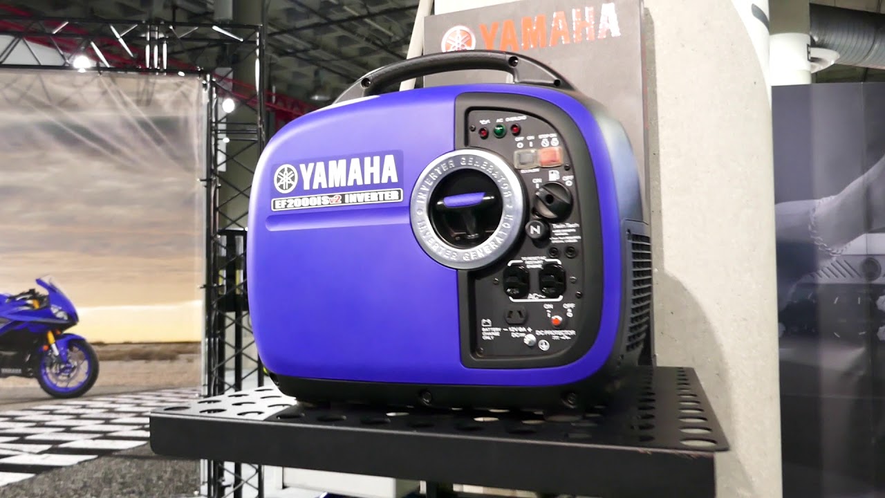 New Yamaha Generators / Inverters EF3000iSEB, EF2400is, EF2000is V2 ...